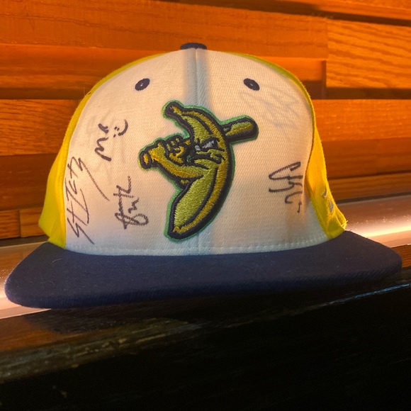 Accessories | Savannah Banana Baseball Cap Signed By Players | Poshmark
